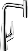 Hansgrohe Talis Select M51, dřezová baterie M5117-H300 s výsuvnou sprškou, sBOX, chromová, 73867000