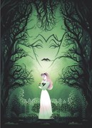 Komar Plakát Disney Sleeping Beauty Aurora Maleficent 50 x 70 cm