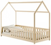 Legno Dětská postel ve tvaru domku Hano borovice Rozměr (cm): 80x180
