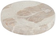 MARBLE Podtácek mramorový 10 cm - béžová