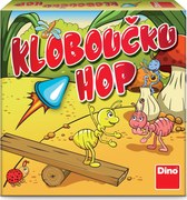 Společenská hra dino kloboučku hop