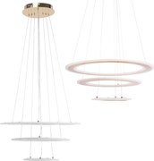 Toolight Toolight, LED stropní svítidlo 46cm, 100W, G042-3CP, zlatá lesklá, OSW-06309