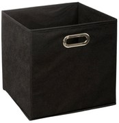 Úložný box Simple, 31x31x31 cm, černá