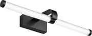 Toolight Toolight, LED nástěnné svítidlo 40cm, 9W, 4000K, 1000lm, APP1887-1W, černá matná, OSW-66042