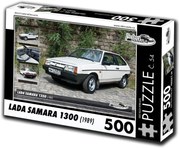 Puzzle retro-auta puzzle č. 54 lada samara 1300 (1989) 500 dílků
