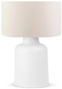 Stolní lampa AYD 1xE27/60W/230V béžová/bílá