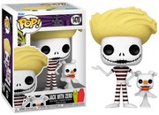 Funko pop! disney the nightmare before christmas jack with zero 1470