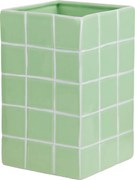 Butlers TILES Váza 22 cm - mátová