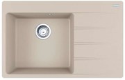 Franke Centro - Fragranitový dřez CNG 611-78 TL/2, 78x50 cm, sahara 114.0637.511