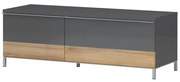 Tv Stolek Onyx TV130-1K1F/ON anthracite/pacific walnut