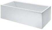 Laufen Pro - Vana s konstrukcí a čelním panelem pravým, 190x90 cm, bílá H2349560000001