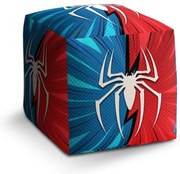 Sablio Taburet Cube Spider: 40x40x40 cm