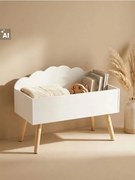 Sinsay - Úložný box ve tvaru obláčku na nožkách - bílá