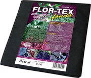 FLOR-TEX Fondo Netkaná mulčovací plachta černá 470 x 470 mm, 10 ks