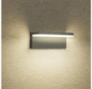 Brilagi - LED Venkovní nástěnné svítidlo TESSI LED/10W/230V antracit IP54 BRI368