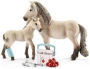 Schleich 42430 set hříbě a islandská klisna s lékárničkou
