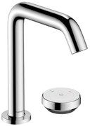 Hansgrohe Tecturis S - Umyvadlová baterie s výpustí, 2-otvorová instalace, CoolStart, EcoSmart+, chrom 73353000