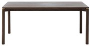 Hnědý rozkládací jídelní stůl 95x180 cm Arun – Unique Furniture