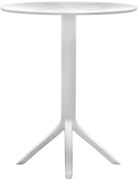 Kulatý stůl Lacota 60 cm - bílá