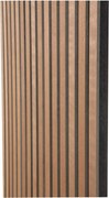 Akustický obkladový panel, MDF, 2440 × 605 × 22 mm, dub olejovaný