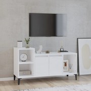 Tv Skříňka 100X35X55 Cm Kompozitní Dřevo - Betonová šedá