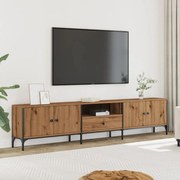 TV skříňka se zásuvkou dub artisan 200x25x44cm kompozitní dřevo