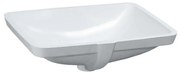 Laufen Pro A - Vestavné umyvadlo, 49x36 cm, bez otvoru pro baterii, s LCC, bílá H8119614001091