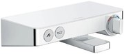 Hansgrohe ShowerTablet Select - Termostatická vanová baterie 300, bílá/chrom 13151400