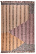 Růžový/broskvový bavlněný koberec 160x230 cm Hampton – Dutchbone