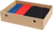 KARTON PAK Úložné boxy na oblečení, organizéry do skříně EKO KARTON 55x40x13cm - zásuvka