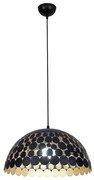 Milagro Lustr na lanku LISA BLACK 1xE27/60W/230V ML6134