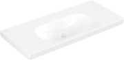Villeroy & Boch Skyla - Umyvadlo 100x46 cm, bez přepadu, bez otvoru pro baterii, CeramicPlus, alpská bílá 5A51A3R1