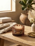 Sinsay - Vonná svíčka Jasmine Sandalwood - hnědá
