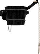 Sawo finland Sawo polévací vědro smrk black 18L