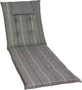 Go-De Textil Sada zahradních podsedáků (podsedák na lehátko, šedá)