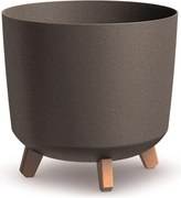 PRO Květináč GRACIA TUBUS ECO WOOD kávový 29,8cm