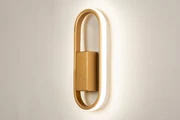 Nástěnné designové LED svítidlo do chodby Aret Gold