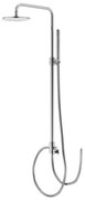 Steinberg 100 - Sprchový set bez baterie, průměr 20 cm, chrom 100 2770