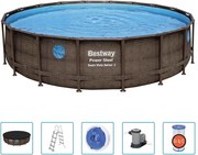 Bestway Bazén Power Steel s příslušenstvím 549 x 122 cm