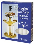 Svíčky do andělského zvonění, 16 ks