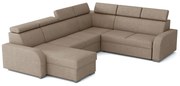 Sedací souprava OSLO U | 170x310x250 | rozkládací + 2x úložný prostor | VÝBĚR TKANIN