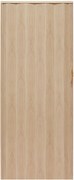 Skládací dveře 001P SONOMA DUB matné 90 cm