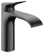 Hansgrohe Vivenis - Umyvadlová baterie s výpustí, EcoSmart, CoolStart, kartáčovaný černý chrom 75023340