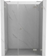 Mexen Lunar sprchové dveře otočné pravé 120 cm, transparentní, kartáčovaný nikl - 834S-120-050-97-00-P