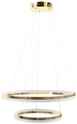 Toolight Závěsné LED osvětlení Crystal D23 LHJ043-CP2 zlaté