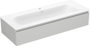 Mexen Orio, koupelnová skříňka 120 cm s umyvadlem Vela, 1 zásuvka, šedá matná/bílá matná, 91A10-12023-1-BF62-W23M01