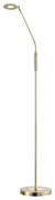 LED stmívatelná stojací lampa ve zlaté barvě (výška 150 cm) Dent – Fischer & Honsel