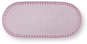 Pip Studio Lily &amp; Lotus oválný tác 25x12cm, lila (Porcelánový oválný tác)