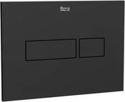 Ovládací tlačítko Roca plast černá mat A890220206