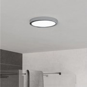 Eglo 901763 - LED Koup. strop. svít. FUEVA LED/11,5W/230V pr.21,1cm IP44 chrom